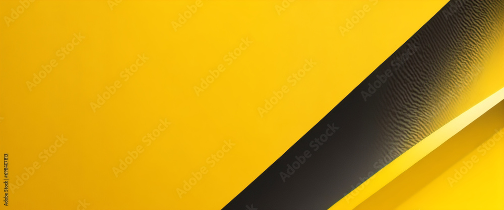 Illustration Stock Plantilla abstracta triángulos geométricos amarillos ...