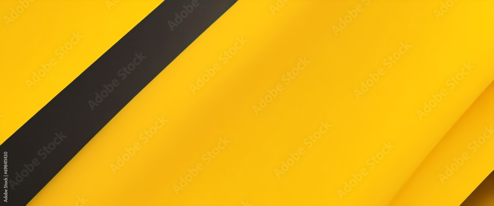 Illustration Stock Plantilla abstracta triángulos geométricos amarillos ...