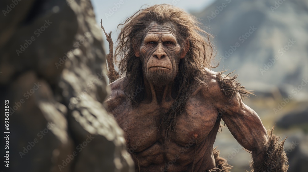 Ancient Explorer: Australopithecus Explores Its Primordial Habitat - A ...