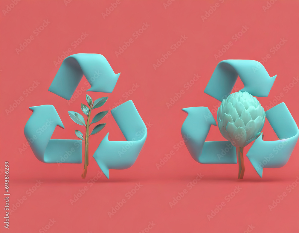 Zero waste labels. Green eco friendly label, reduce waste and recycle ...