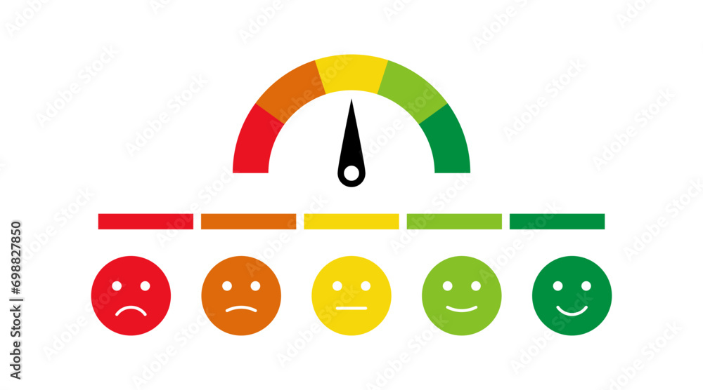Feedback emoji slider or emoticon level scale for rating emojis happy ...