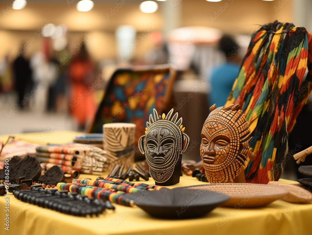 A Black History Month Themed Art And Craft Fair Where Local Artisans ...
