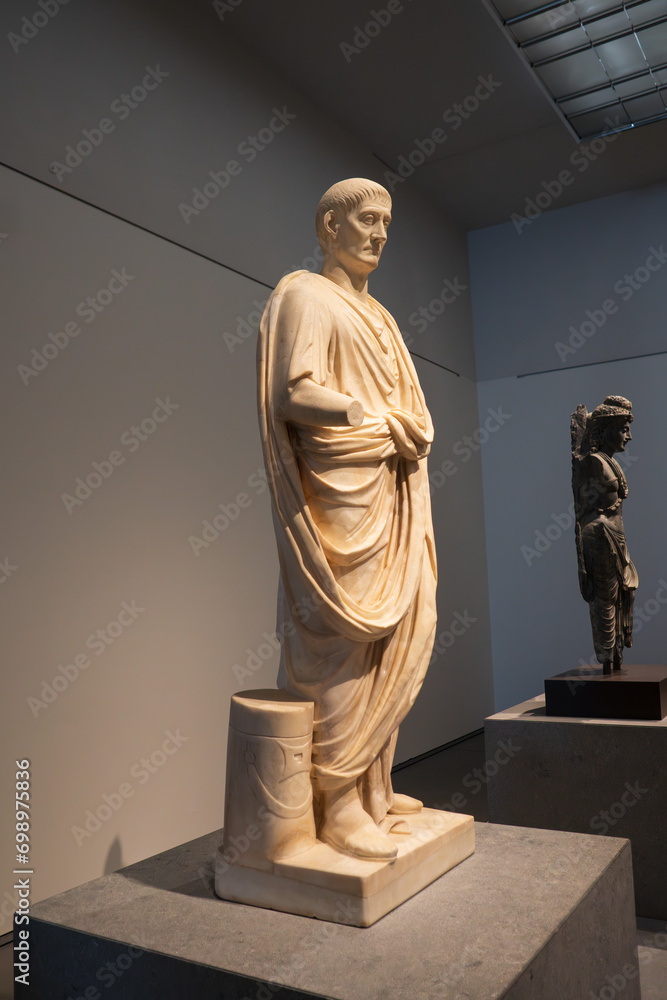Abu Dhabi, United Arab Emirates, November 18th 2023: The Louvre Museum ...