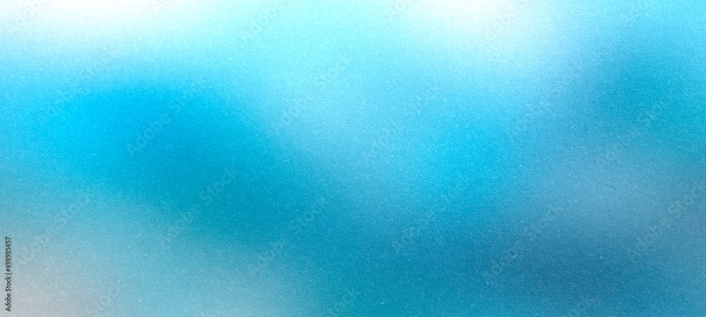 Light blue white color gradient background, smooth grainy texture ...