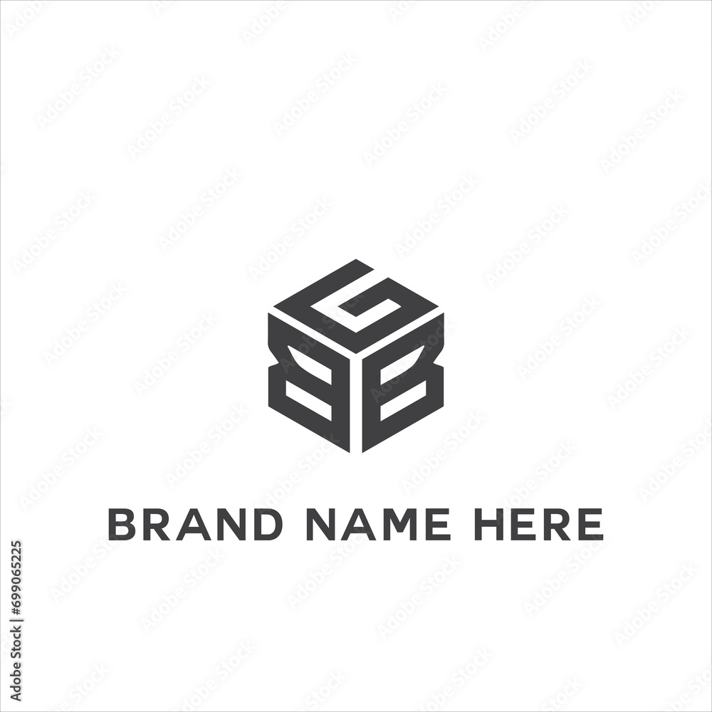 BBG logo. B B G design. White BBG letter. BBG, B B G letter logo design ...