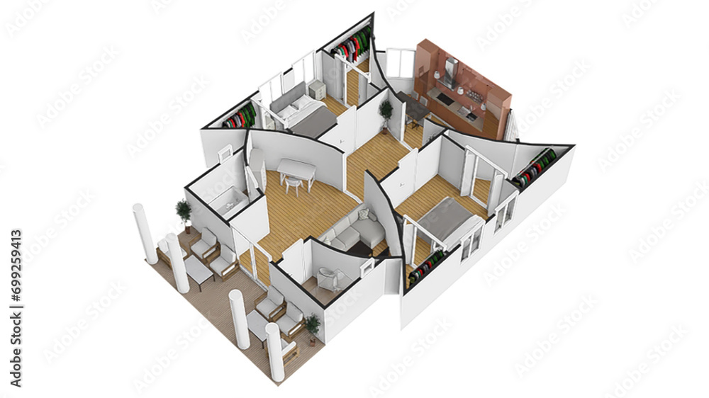 Apartment plans. House room layout. Home floorplan. Architecture plan ...