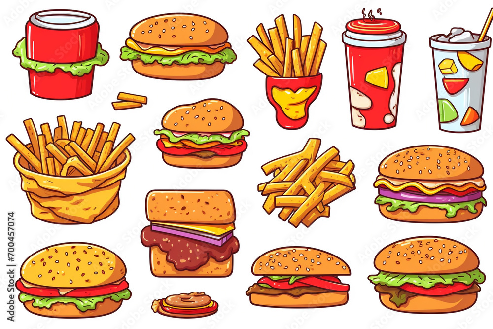 Soft Drinks Iced Tea Coffee Milkshakes Pancakes Hash Browns Ice Cream ...