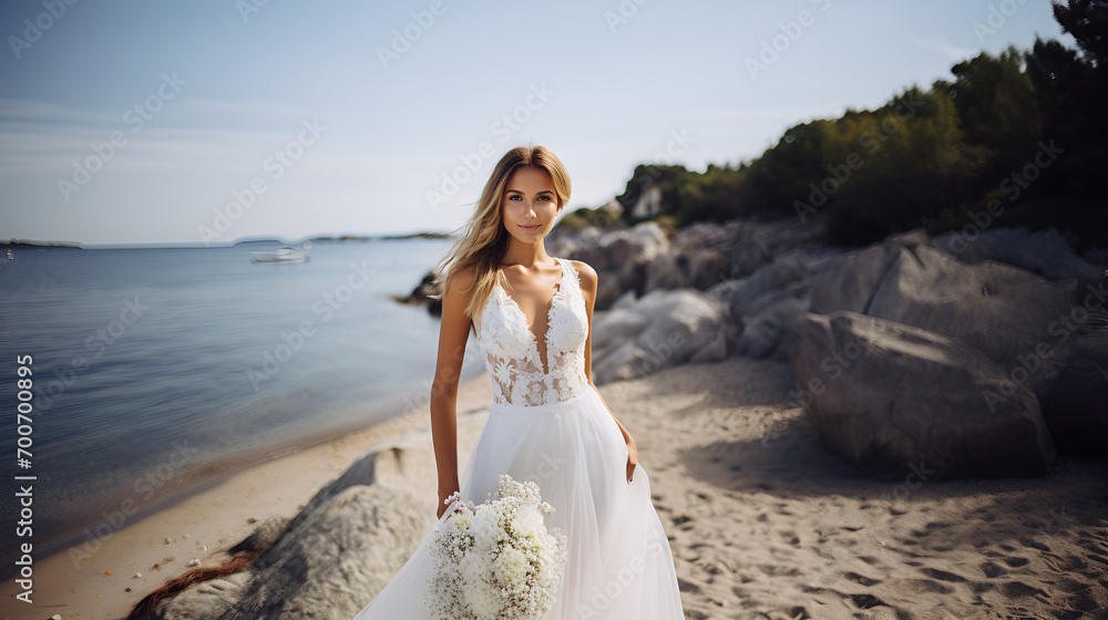 beautiful 25 year old Australian model standing wearing stunning ...
