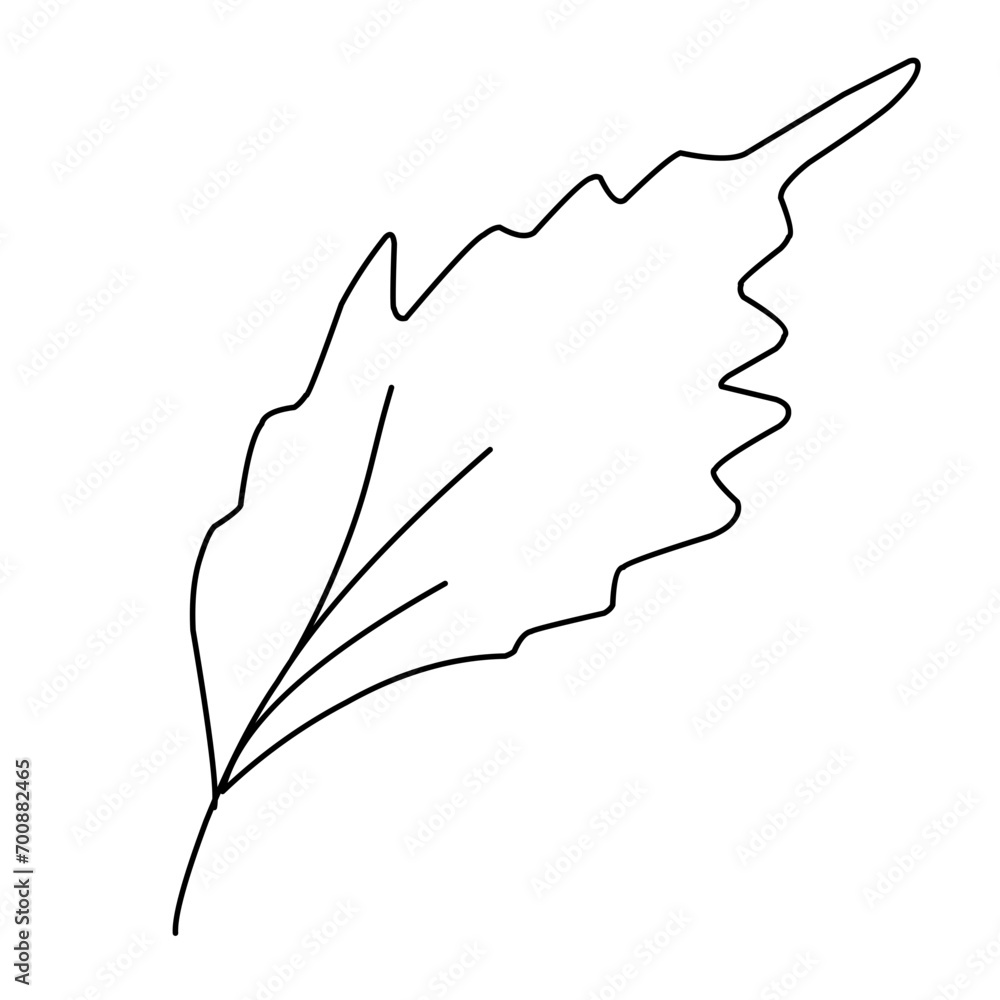 Bunga poppy. Sketsa dalam garis, gambar tangan bebas. Ilustrasi vektor ...