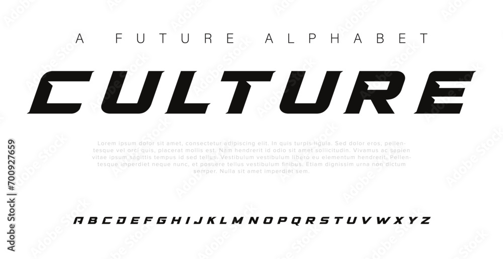 Culture Modern Bold Font. Sans Serif Font. Regular Italic Uppercase ...