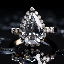 Diamonds And Teardrop Frame Free Stock Photo - Public Domain Pictures
