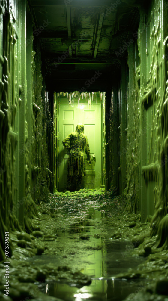 Illustration Stock myxophobia: an extensive, ultra-realistic depiction ...