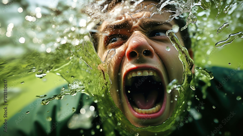 Illustration Stock myxophobia: an extensive, ultra-realistic depiction ...