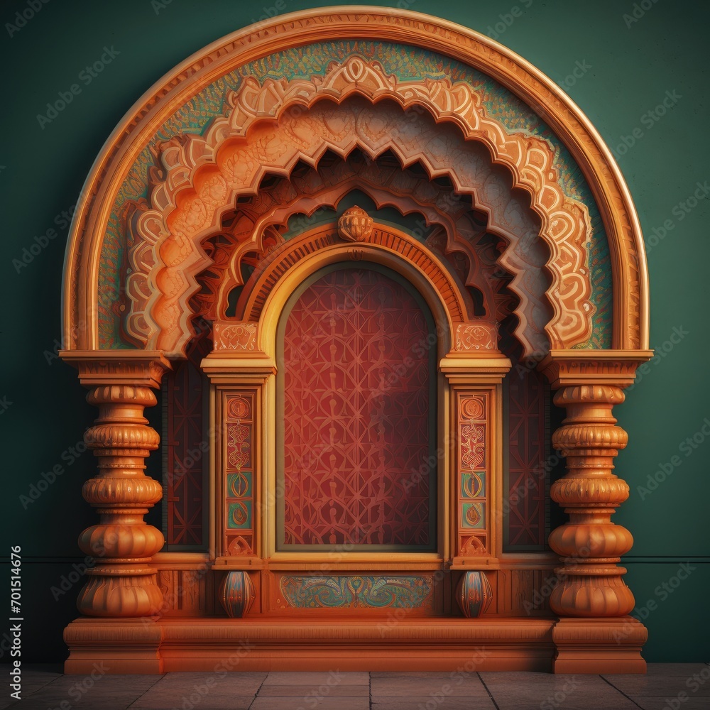Door Design Indian and Arabic Style Red Green Brown Blue Color LED Wall ... Door Design Indian and Arabic Style Red Green Brown Blue Color LED Wall ...