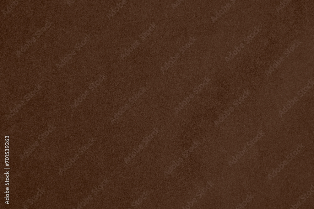 Brown color velvet fabric texture used as background. Empty brown ...