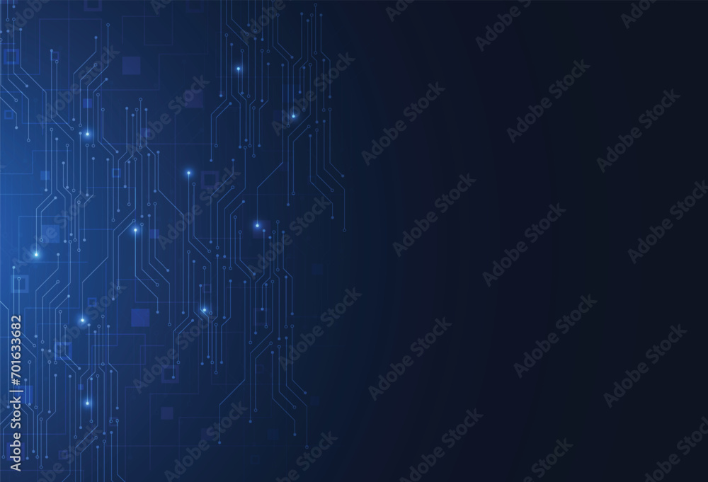 Abstract digital background with technology circuit board texture ...