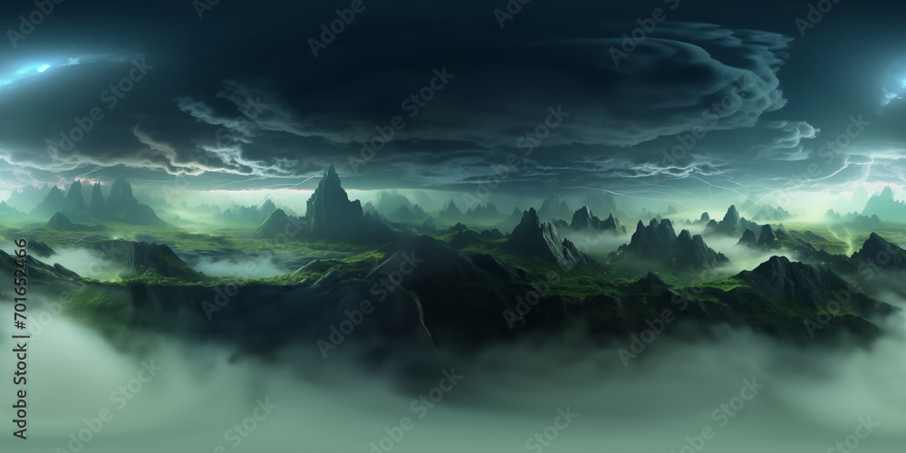 Prehistoric Earth VR 360 HDR Equirectangular Immersive Stock ...