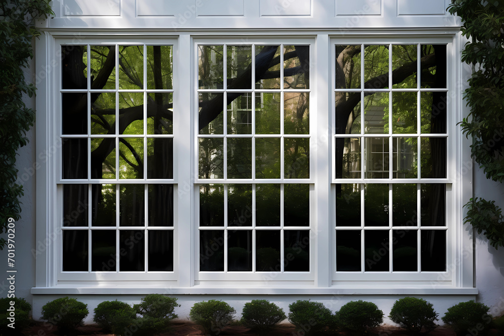 Colonial Window - Colonial America - Symmetrical design with divided ...
