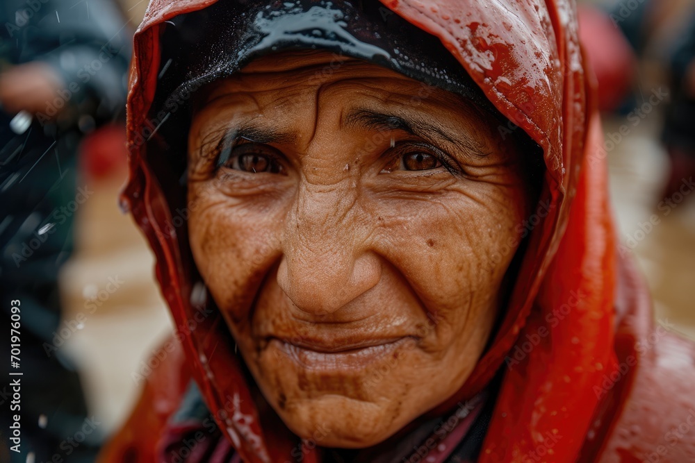 Tears of Gratitude: An emotional scene of relief after rescue, a ...