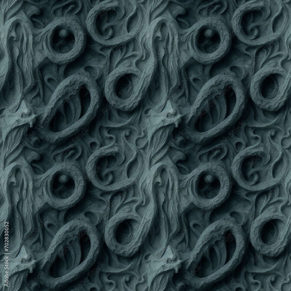 Ilustración de Stock Seamless Gothic Wall Texture - Generative ai ...