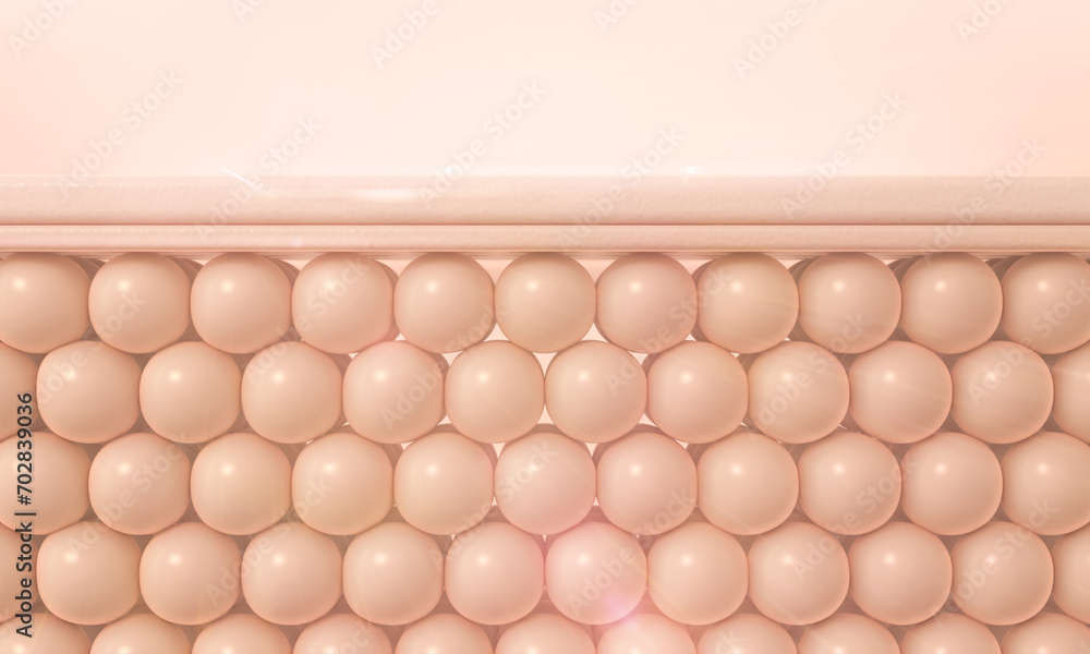 Stock-Illustration „Layers of the skin's microstructure, cell structure ...