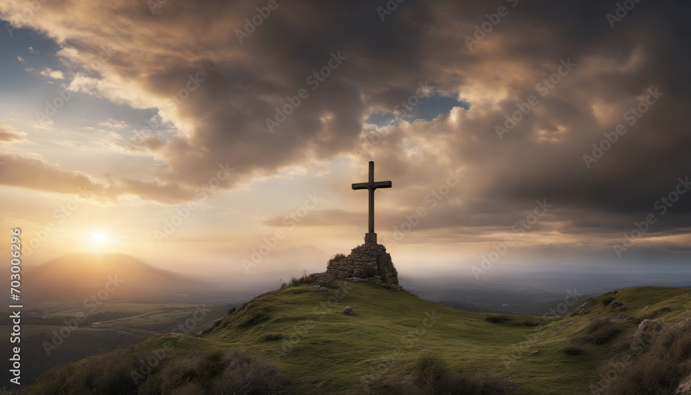 A Symbol of Jesus Christ's Sacrifice and Rebirth Stock Photo | Adobe Stock