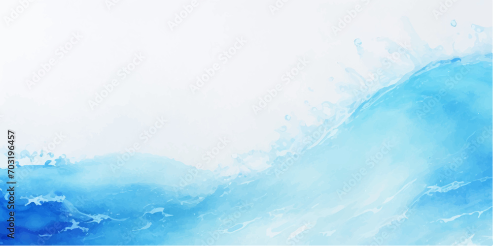 abstract soft blue and white abstract water color ocean wave texture ...