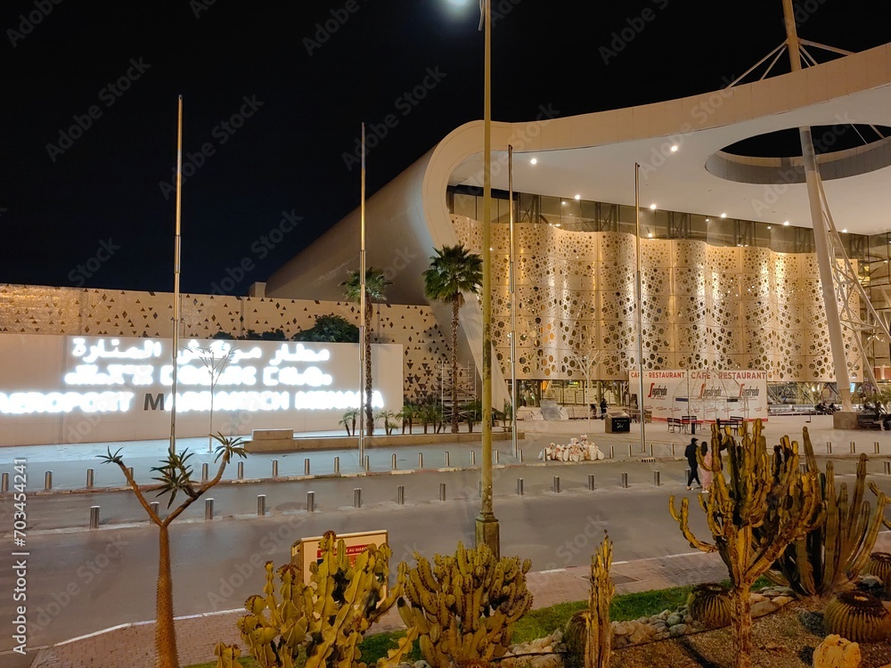 Marrakech Menara International Airport, Morocco, Africa, flight ...