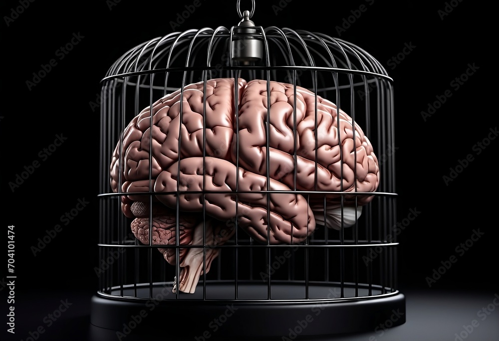 Psychiatry and psychology, helpless mind and hopeless mental state ...