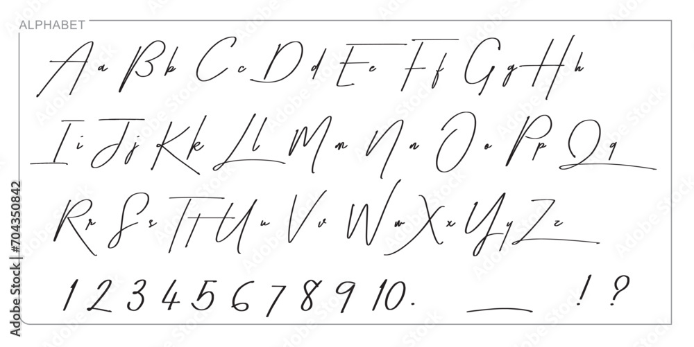 Alphabet Split Monogram, Split Letter Monogram, Alphabet Frame Font ...