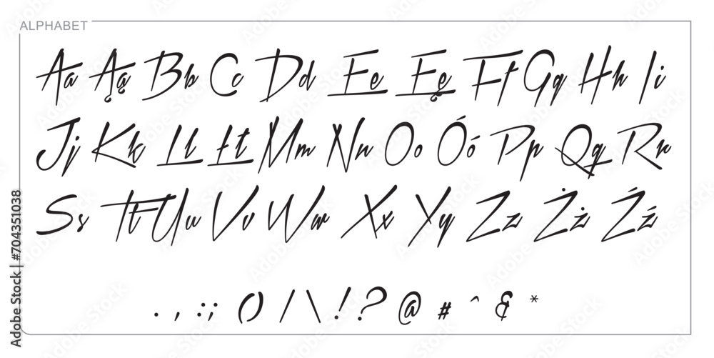 Alphabet Split Monogram, Split Letter Monogram, Alphabet Frame Font ...