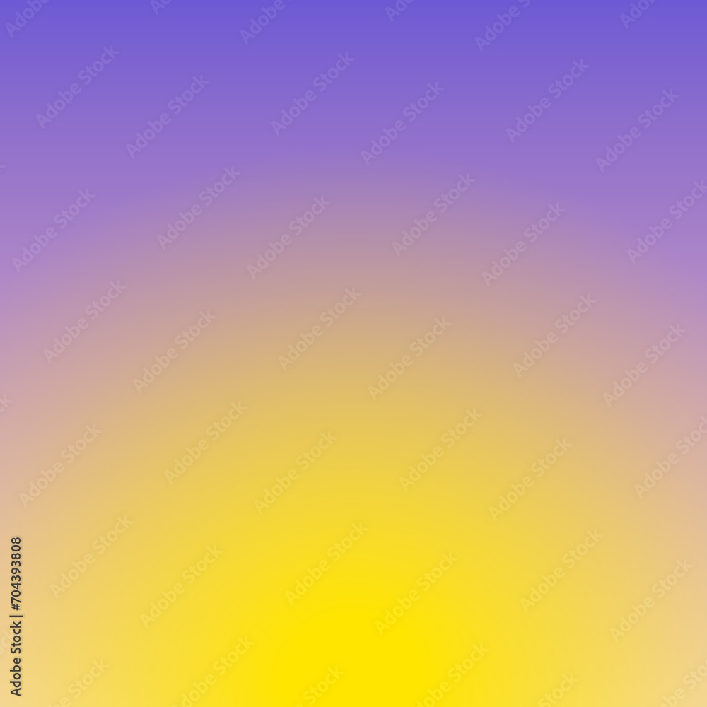 Purple gradient background with yellow gradients, blends subtle shading ...