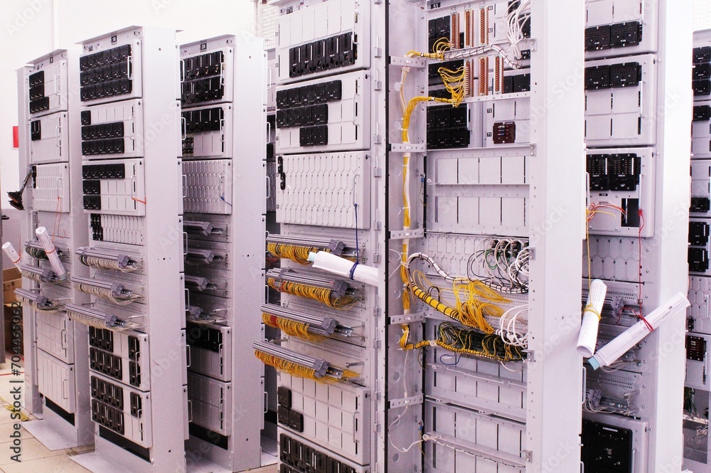 Electric control panel open enclosure for automatic circuit system ...