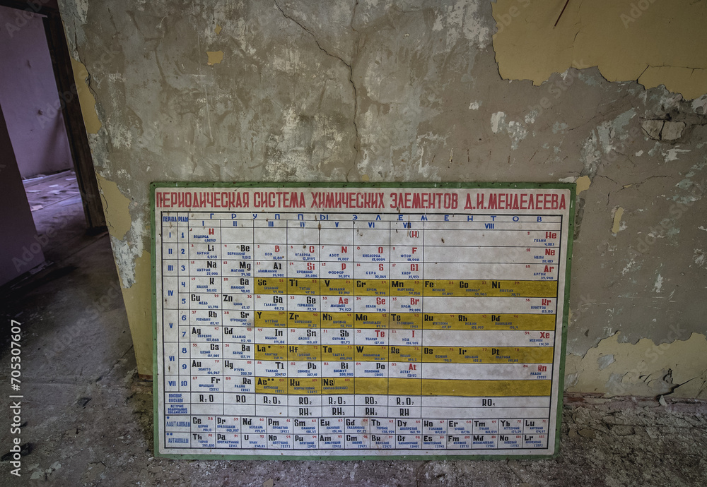 Photo Stock Chernobyl Zone, Ukraine - September 29, 2014: Periodic ...