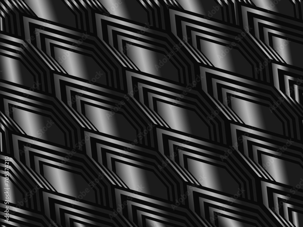 Black metal texture steel background. Luxurious steel ornament ...