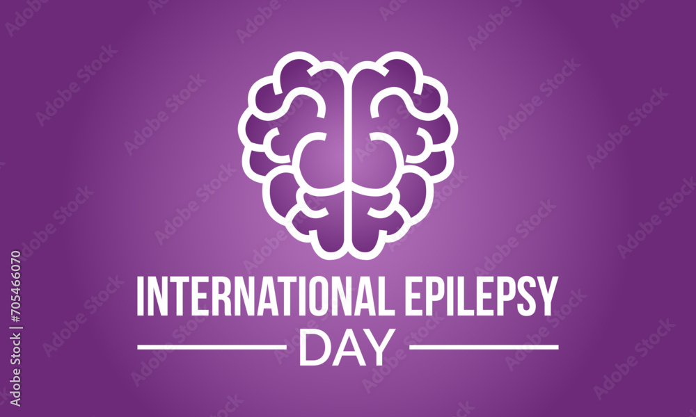 International Epilepsy Day observed every year on february 12. Vector ...