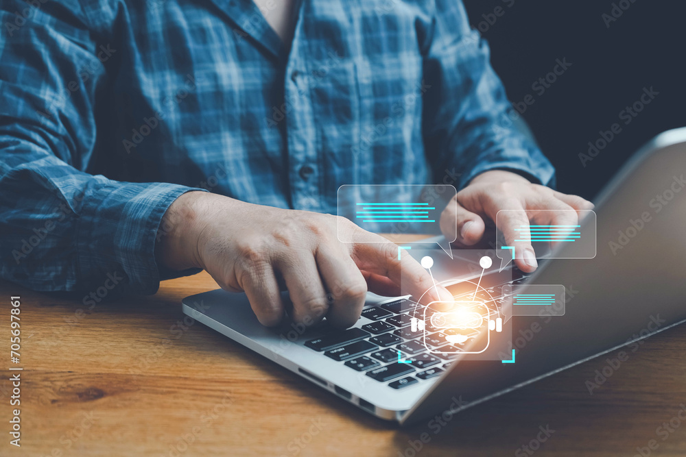 Chatbot Chat With Ai Ai Tech Digital Chatbot Robot Application Openai Generate Artificial