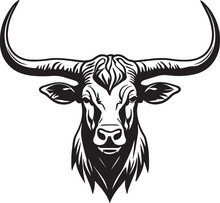 longhorn steer clip art | Public domain vectors