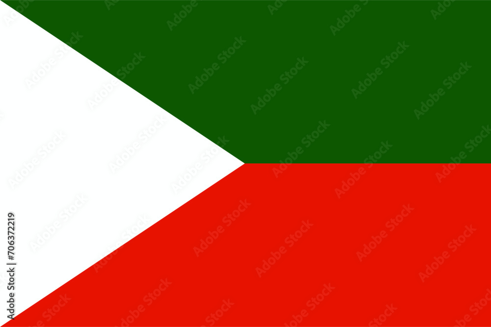 Jammu Kashmir Liberation Front flag Stock Vector | Adobe Stock