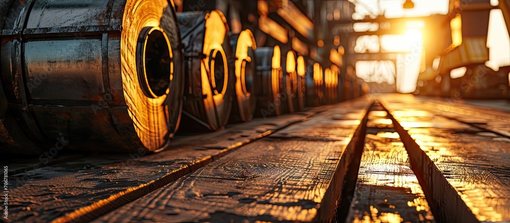 Stowage of hot rolled steel coils inside ship s cargo hold lashing ...