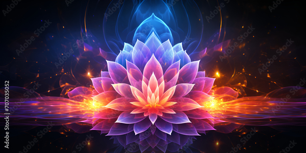 Yoga meditation . Chakra Mandala chakras, aura, spiritual and Yin Yang ...