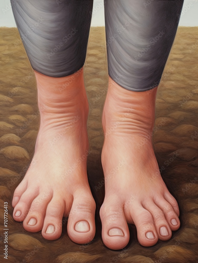 Pig Hooves: Exploring the Majestic Feet of Farm Animals in Nature Stock ...