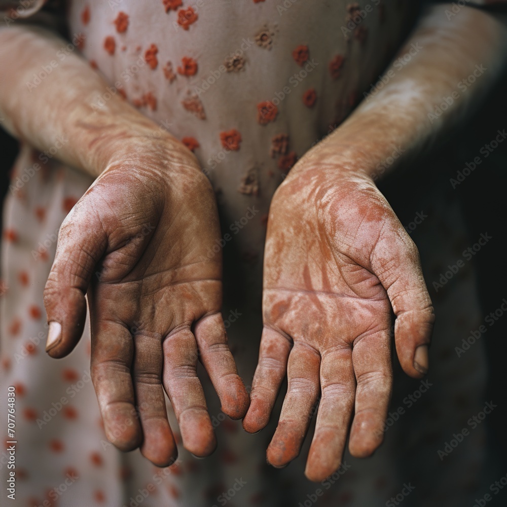 leprosy hands