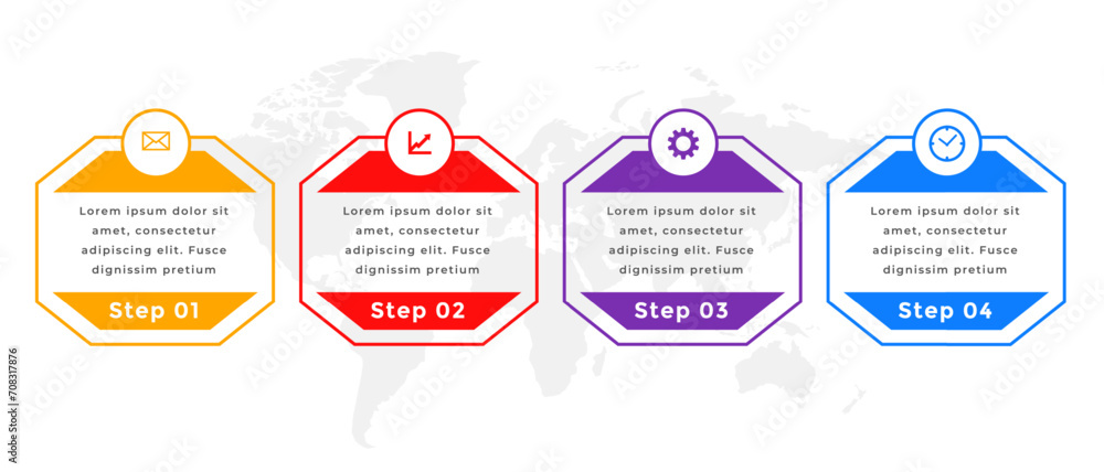 professional infographic workflow chart layout for corporate planning ...