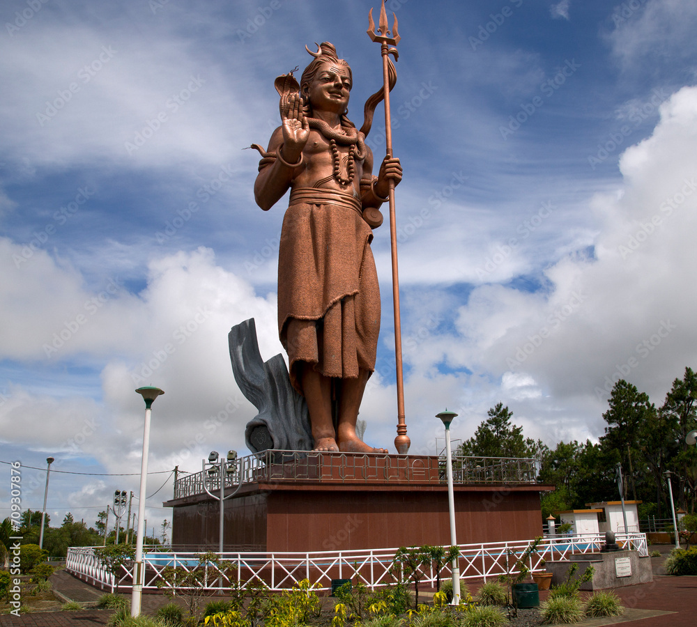 Grand Bassin, district of Savanne, Mauritius, Africa - Mangal Mahadev ...