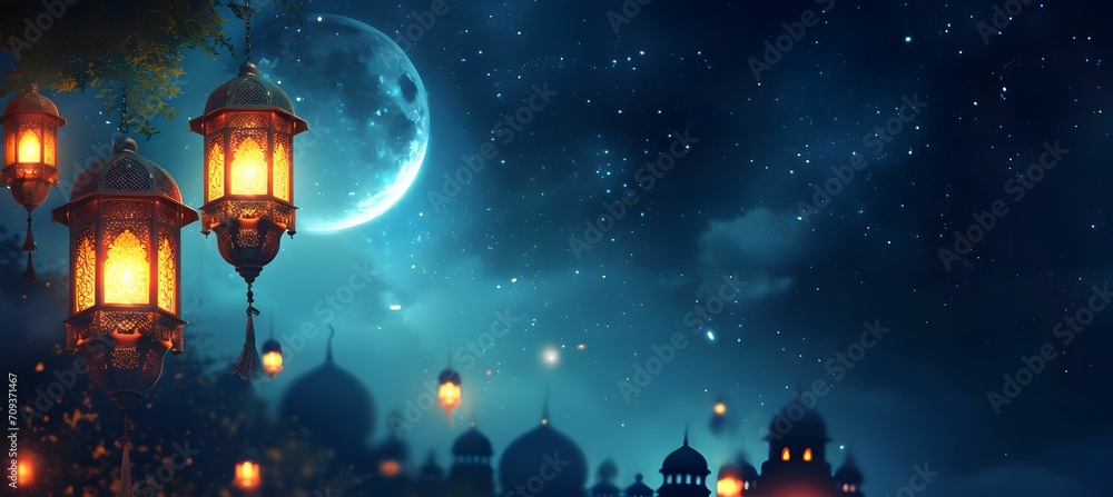 Nabis-inspired Ramadan Nights - Animated GIF Wallpaper with Traditional ...