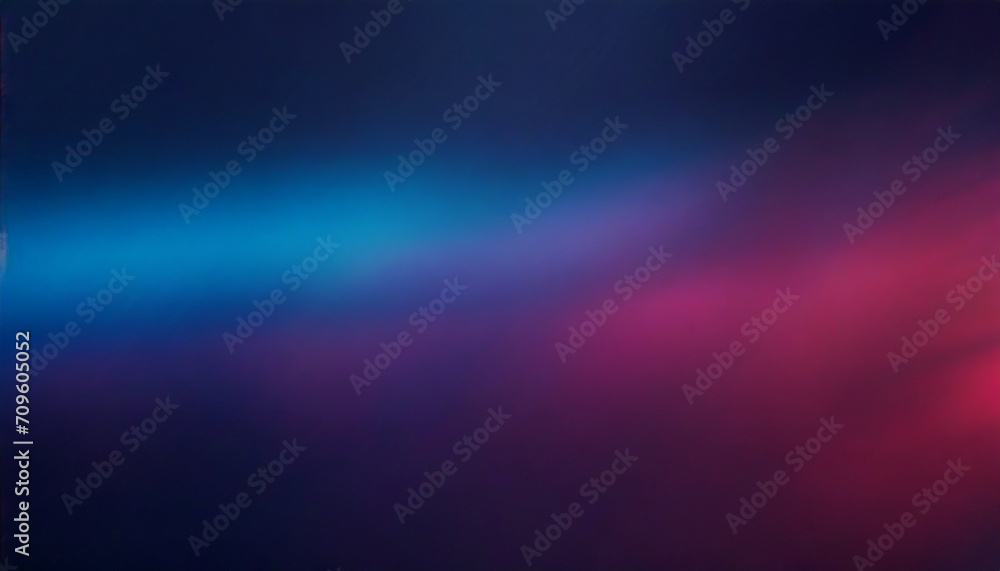 Defocused blue pink red ultraviolet radiance soft texture on dark black ...