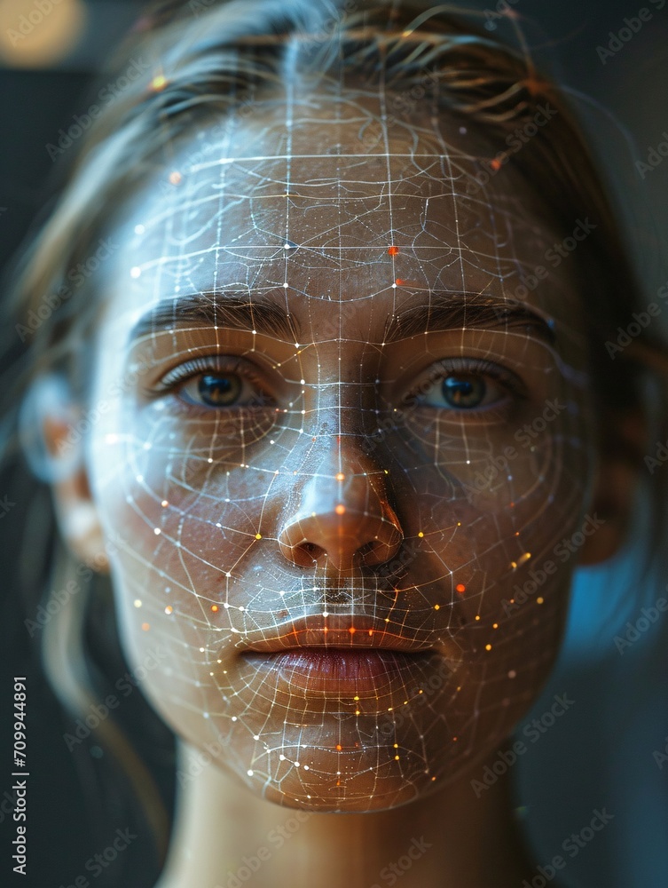 Using artificial intelligence and facial recognition technology, this ...