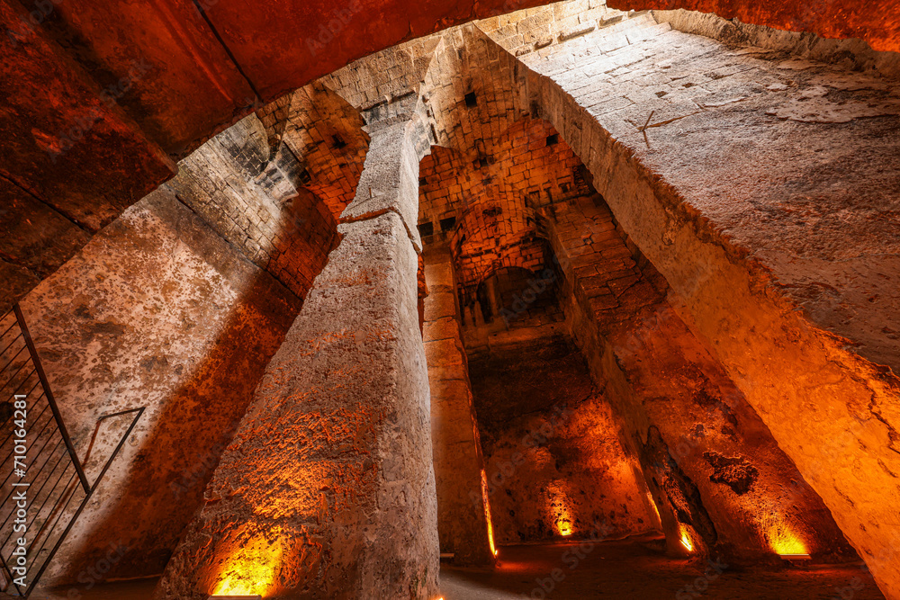 Dara Ancient City. Mesopotamia. Mardin, Turkey.Dara Ancient City, one ...