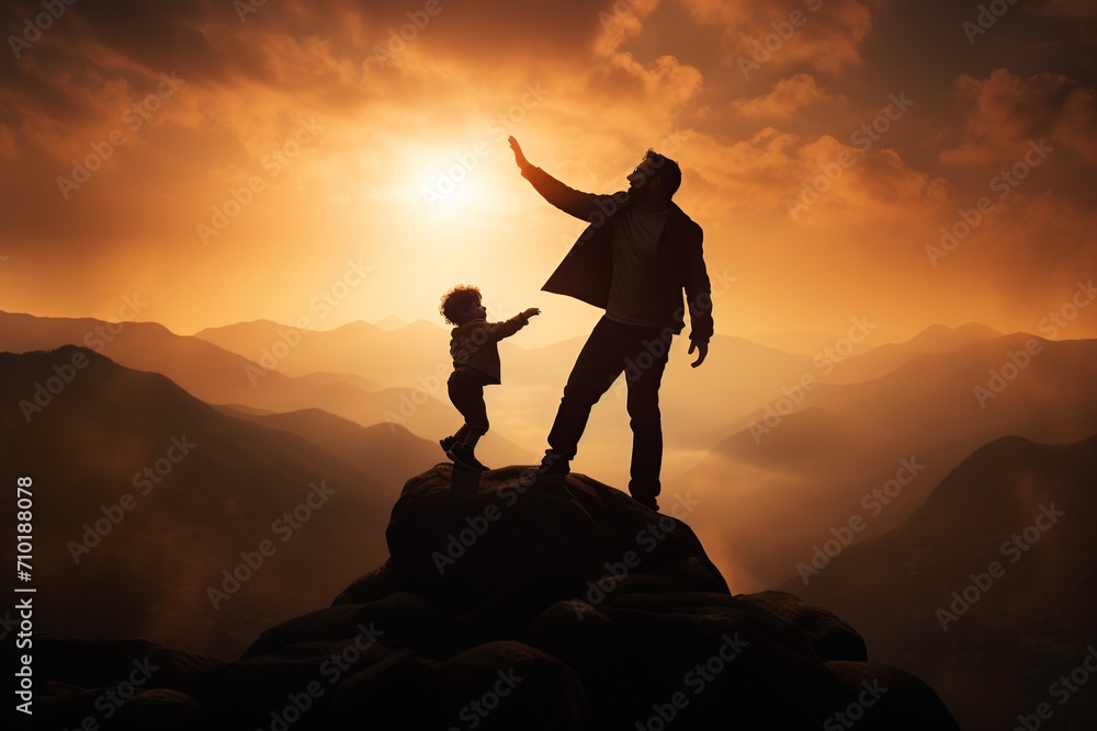 Celebrate the bond of love and trust between a father and child with ...